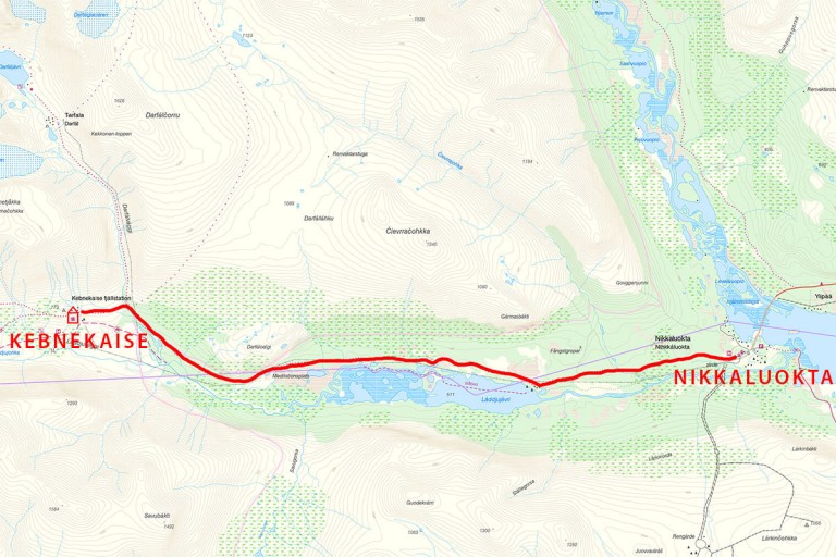 Kungsleden Trail - Kebnekaise Fjällstation to Nikkaluokta | Distant North